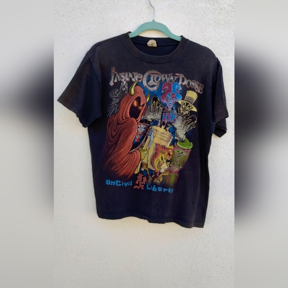 Shirts | Icp Insane Clown Posse T Shirt Uncivil Liberty Bell Size M ...